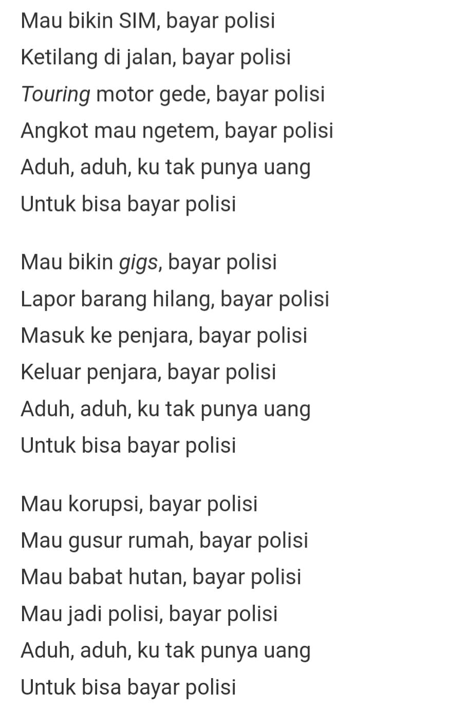 #KamiBersamaSukatani dan Pembredelan Seni Era Prabowo