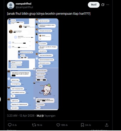 Grup Chat Seksis Mahasiswa FH UI Viral, Ini Fakta Sejauh Ini